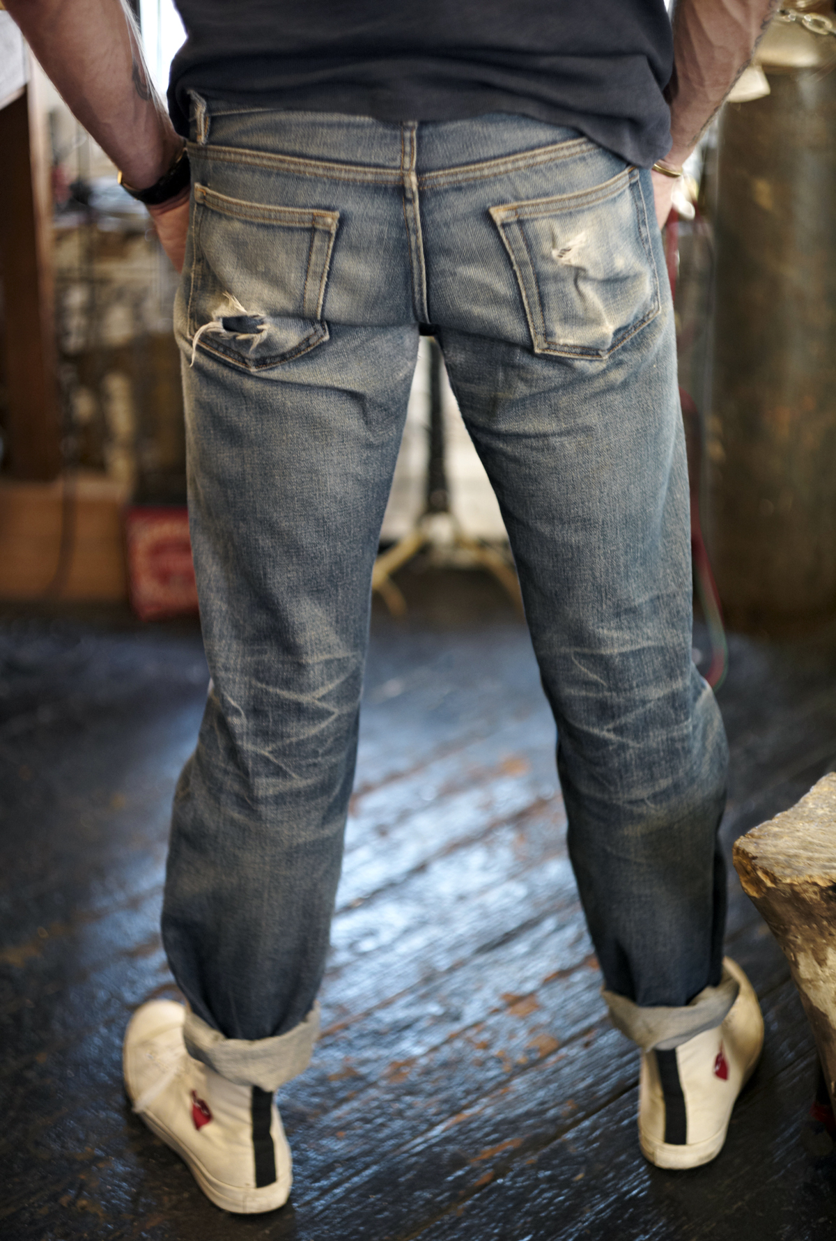Philip Crangi & Courtney Crangi Nail the Beat-Up Jean - Jean STORIES