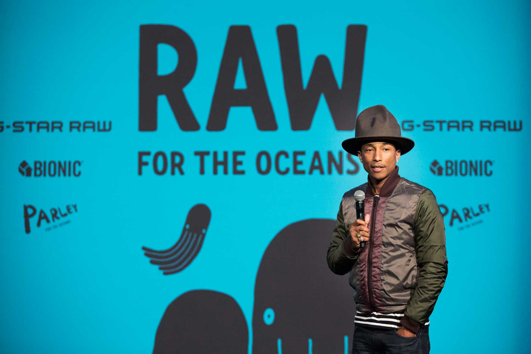 The G-Star Raw for the Oceans Reveal, with Pharrell & Friends - Jean ...