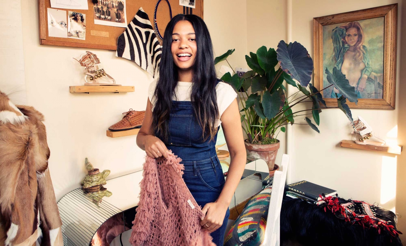 Brother Vellies' Aurora James in Frame - Jean STORIES