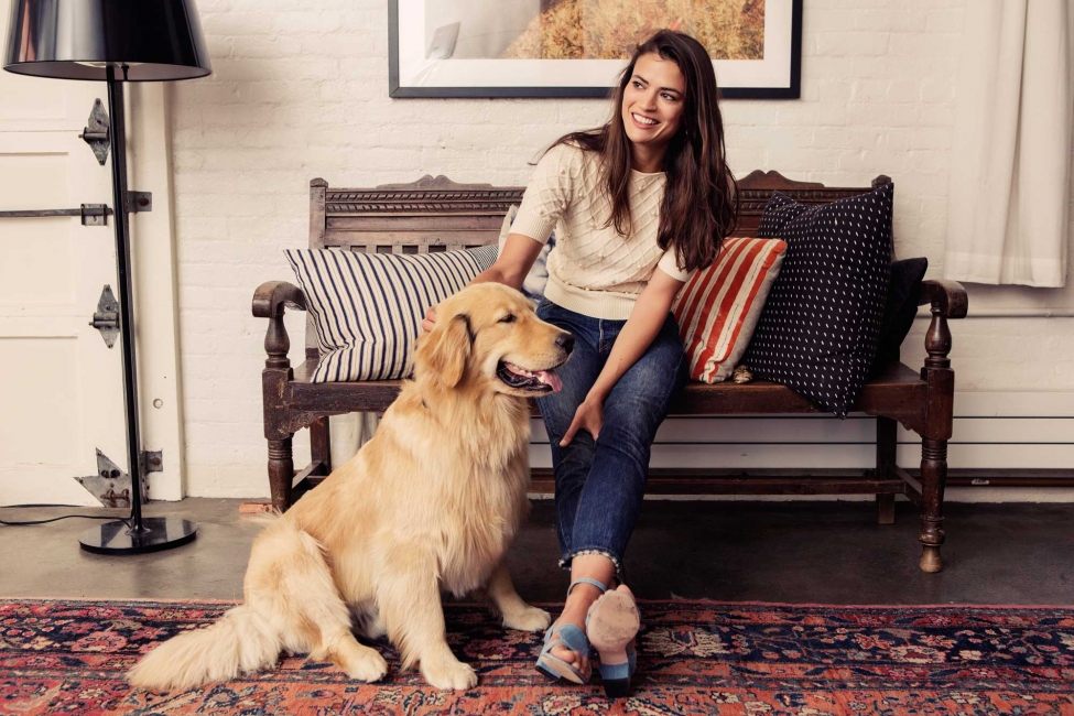 Alessandra Codinha, Her Puppy, and the Perfect-Anywhere Pair - Jean STORIES